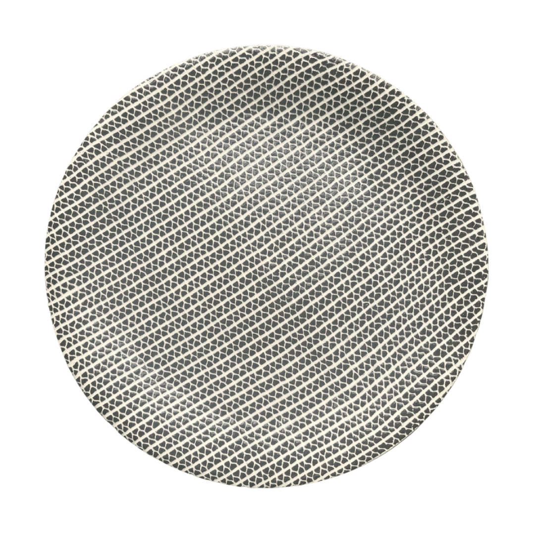 Salad Plate / Strata Black — HHC Living
