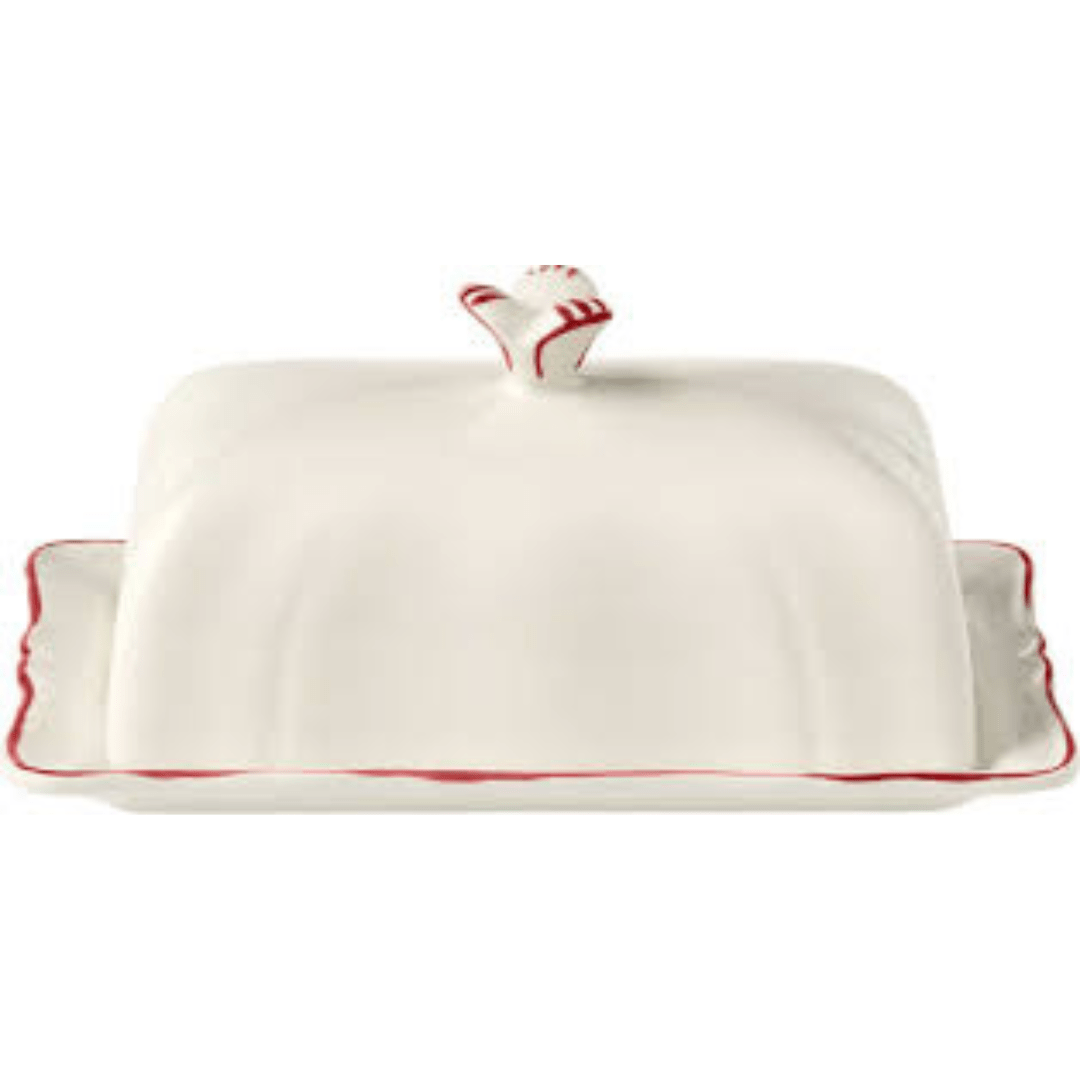 Filet- Butter Dish, Rouge — HHC Living